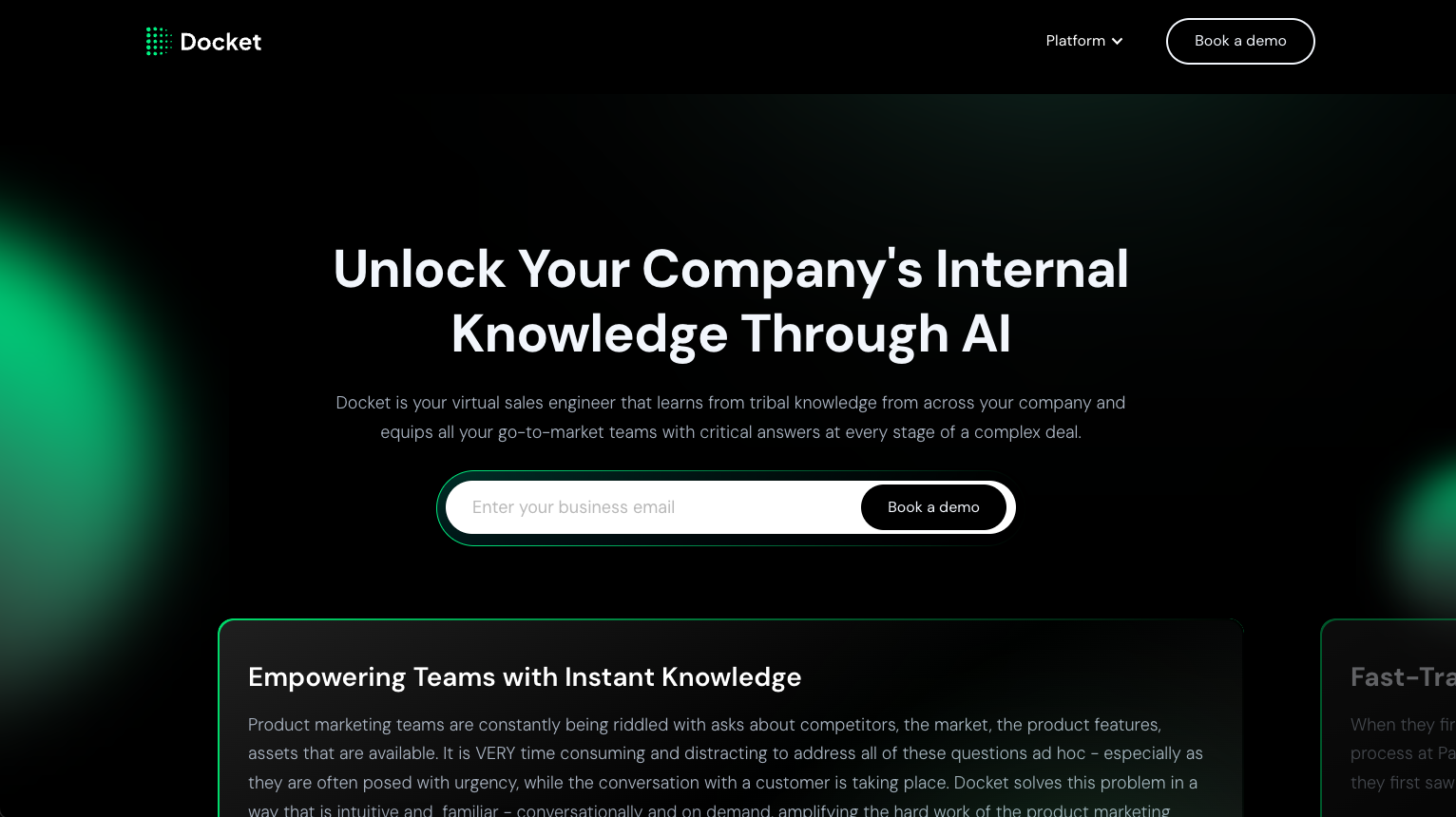 DocketAI Secures $15M to Boost AI-Powered Revenue Enablement – Startup Dope