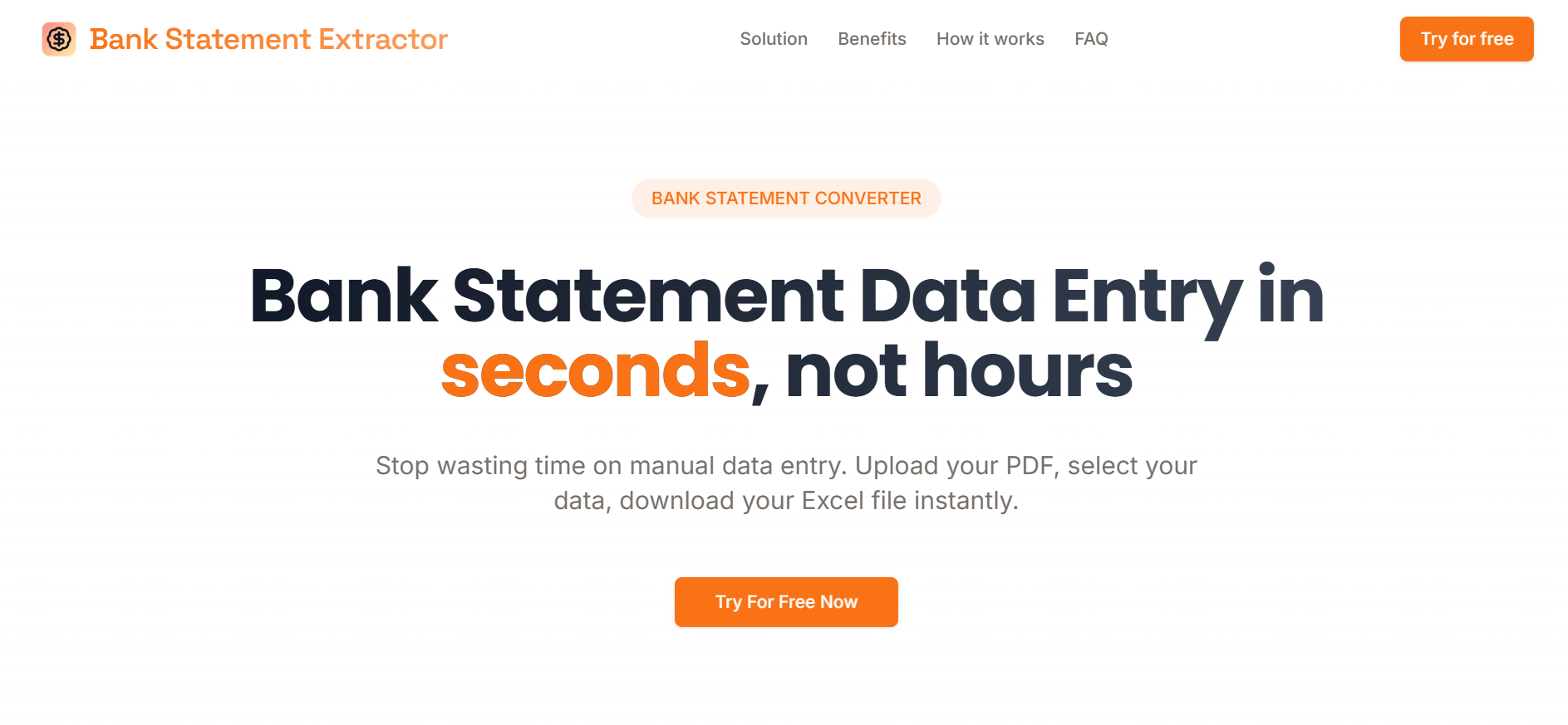 Say Goodbye to Manual Data Entry: Introducing the Bank Statement Extractor – Startup Dope